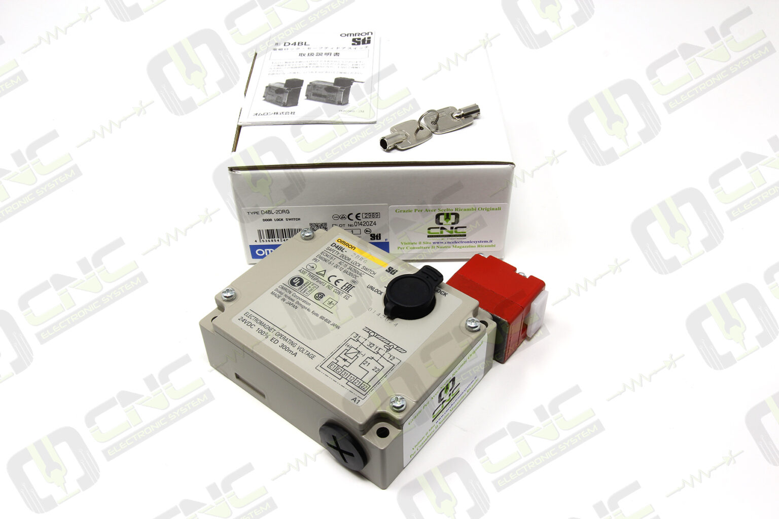 OKUMA OMRON BLOCCAPORTA D4BL-2DRG - CNC Electronic System