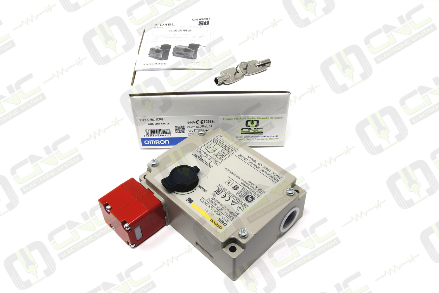 OKUMA OMRON BLOCCAPORTA D4BL-2DRG - CNC Electronic System